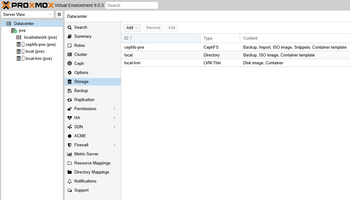 How to Add External Ceph RBD as Storage in Proxmox VE 9 - Makson Lee